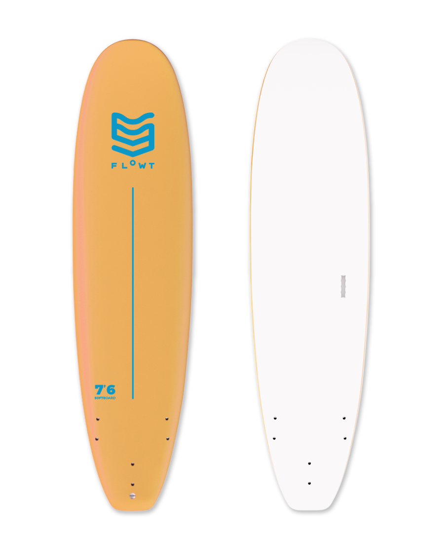 7’6 STANDARD SOFTBOARD – Flowt Surfboards